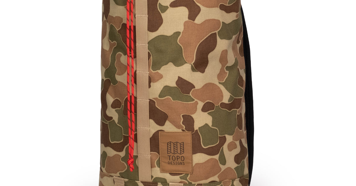 Duck Camo Cosmos Backpack | 22L Climbing Inspired Backpack – Topo Designs